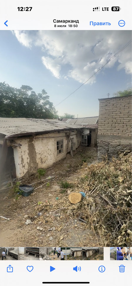 Hovli sotiladi 2 sotiq oladiganlar tel qisin pod biznes gastinsa