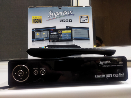 Спутниковый тюнер ресивер Superbox z500
