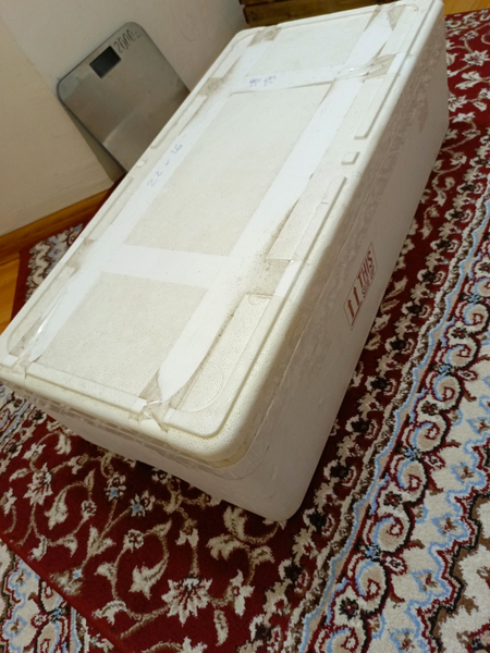 Ящик из пенопласта