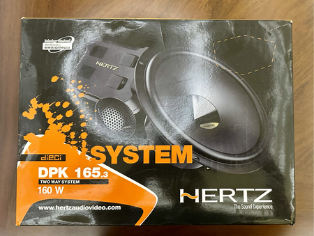 Новые Hertz DPK 165.3 2-полосные компонентные колонки