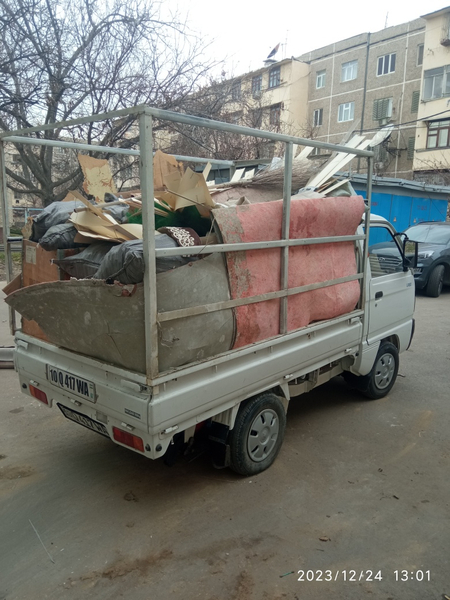 Вывоз мусора шахар буйлаб