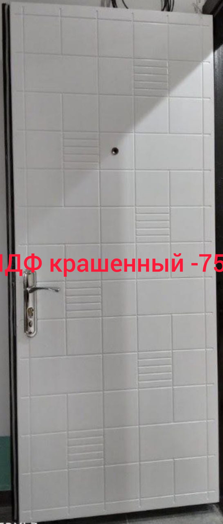 Обшивка старых железных дверей МДФ панелями , замена замков