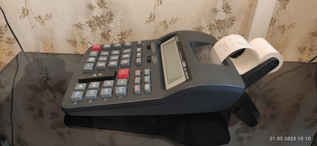 Casio HR-150TM  печатающий калькулятор