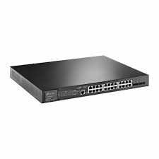 Маршрутизатор TL-SG3428XMP Управляемый 2 уровня гигабитный 24 портаPOE