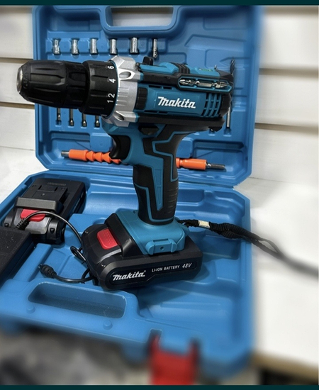 Аккумуляторный дрель шуруповерт MAKITA 48 v.