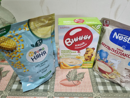 Продаются детские каши новые