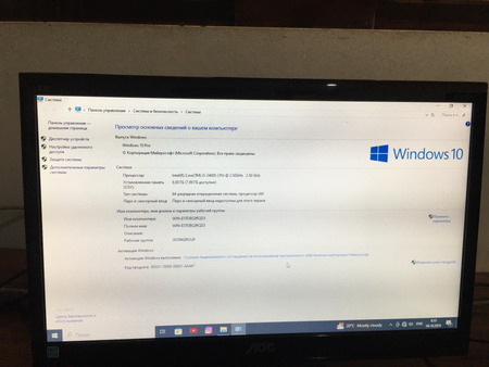 Core i5 8Gb ram klaviatura kalonka yangi full koplekt