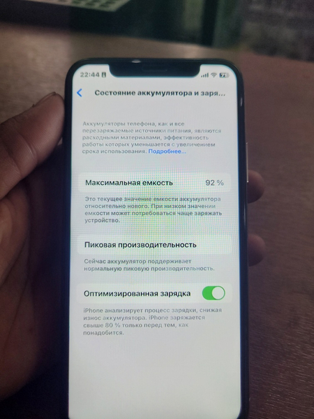 Iphone x xotira 256 yomkus 92 ekran almawgan original ekran qoyilgan