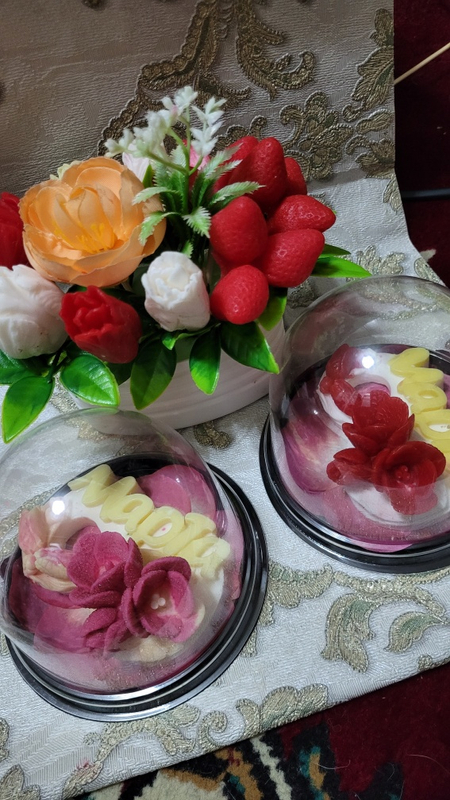 8mart uchun sovunli gullar