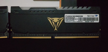 Viper steel DDR 4  16 gb 3600mhz kit