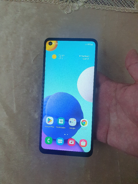 Srochna sotiladi Samsung Galaxy A21S 32Gb Blue  rang  Original