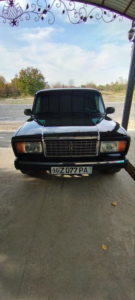 Лада 2107 черная