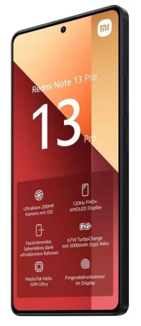 Redmi not 13pro 8+8/256 chorniy