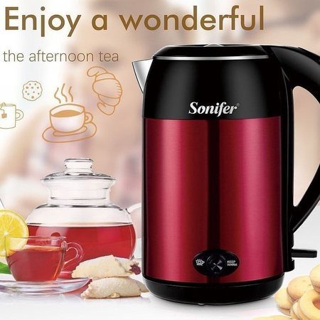 Доставка! Sonifer SF-2072 электрический чайник нагреватель Tífal Tefal