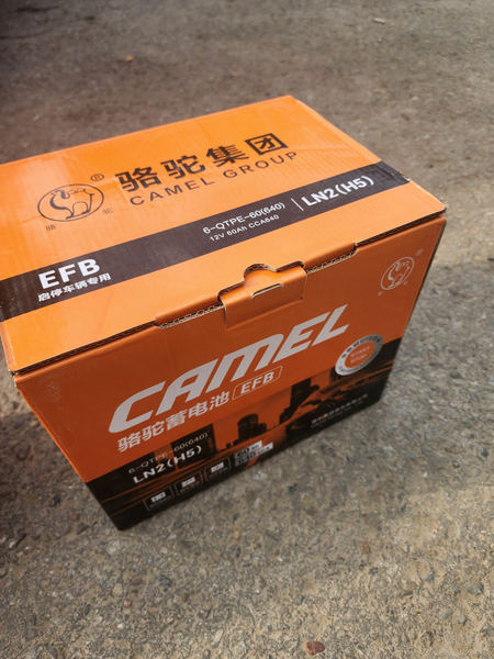 Оригинальные аккумуляторы Camel EFB 60 для старт стоп  Crider Monza