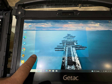 Getac K120 2в1 Intel Core i5-1135G7 озу16гб хард 265ssd