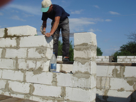 Гишт шлакоблок газаблок пенаблок терамиз сувок стяжка киламиз