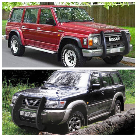 Кенгурятник Nissan Patrol Y60-61