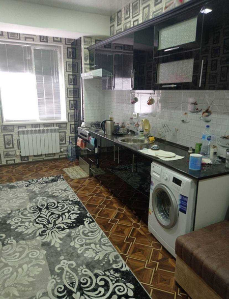 1xonali 4etajda joylashgan jixozlangan kvartira ijaraga beriladi