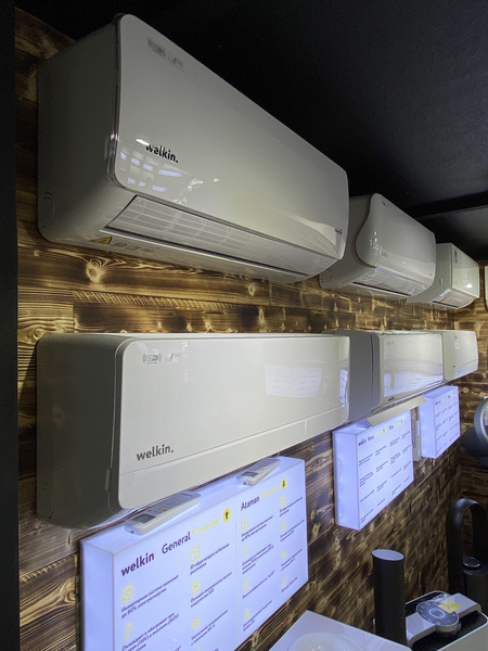 Кондиционер Welkin. модель APOLLON 12,000 bTu , Low Voltage  / İNVERTE