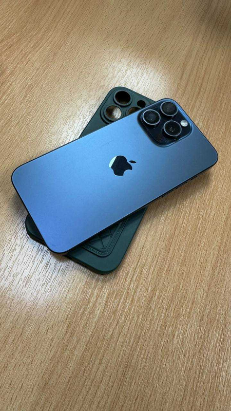 Iphone 15 pro max Blue Titanium LL/A сам с америки привозил 92%