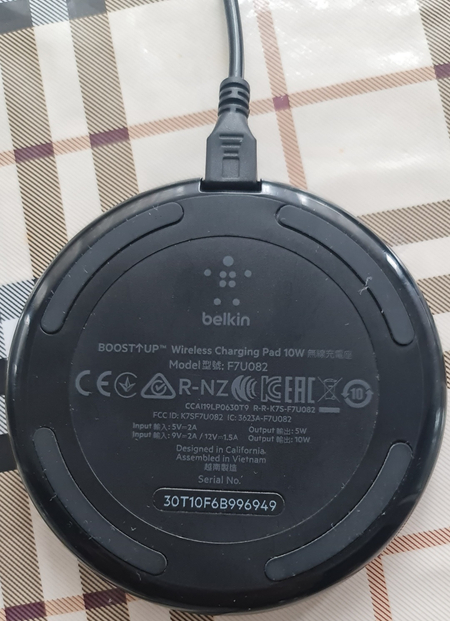 Беспроводная зарядка Belkin