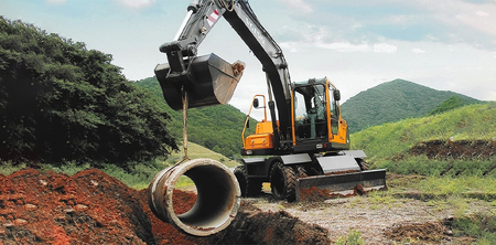Экскаватор Volvo EW145B Prime
