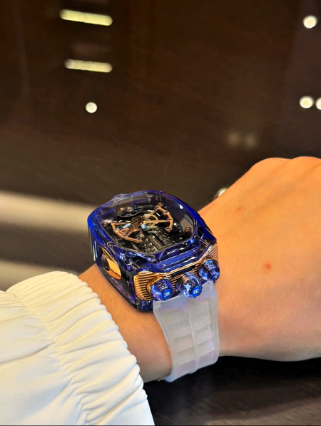 Jacob & Co Bugatti Chiron Tourbillon Sapphire Crystal