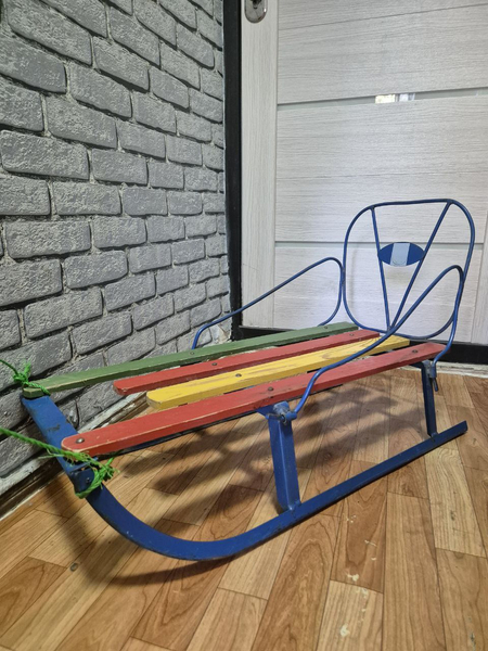 Санки зимние металлические