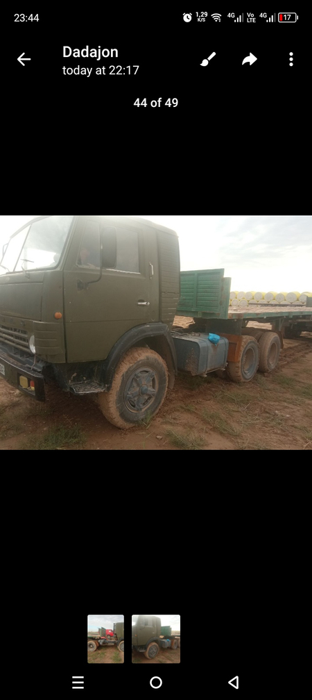 Kamaz tegach sotiladi