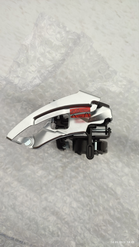Передний переключатель Shimano Altus FD M310  3*8 , 34.9mm.