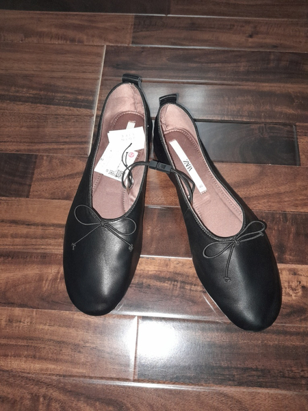 Zara. Балетки (100% кожа).