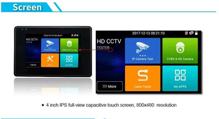 Тестер IP камер IPC-1800ADH Plus (4K/WiFi)