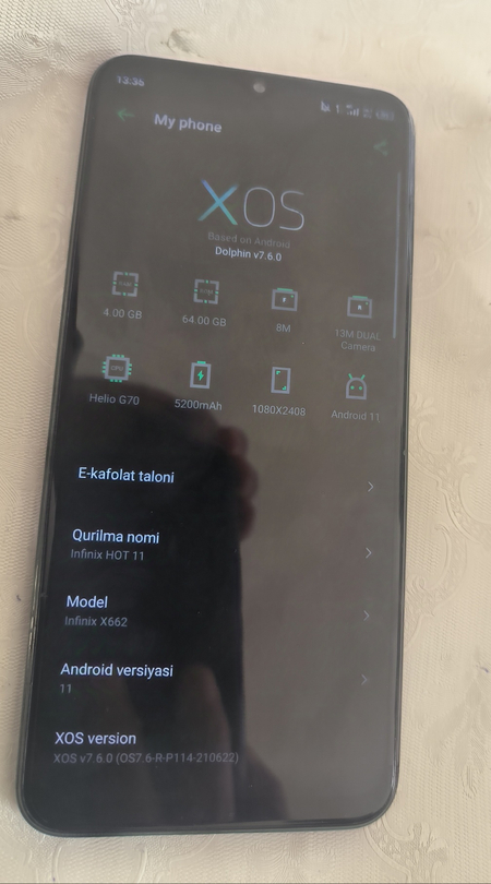 infinix hot 11 ideal