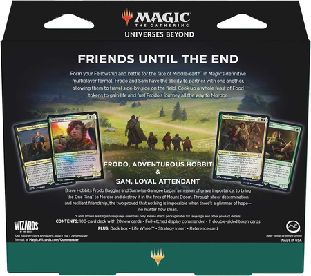 Magic: The Gathering. The Lord of the Rings. Food and Fellowship