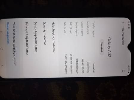 Samsung Galaxy A02