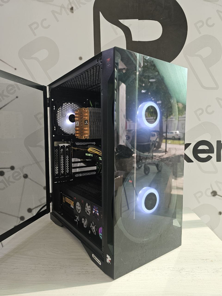 HP компьютер полни комплект i5 rx 580 8g озу 16 ssd hdd