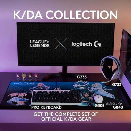 28market предлагает - новый бестселлер Logitech G840 игровой коврик XL