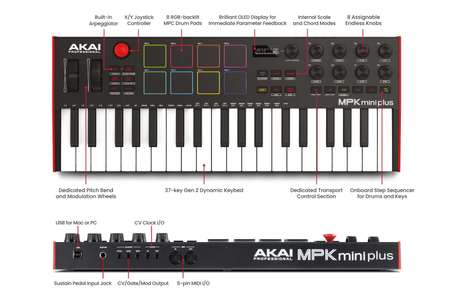 AKAI Professional MPK mini Plus