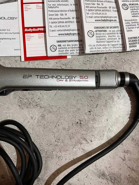 Утюжок для волос BaByliss Pro Dry V
Straighten BAB2073EPE