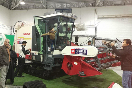 МИНИ КОМБАЙН 110 от кучи 1,5 тонна