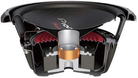 Самбуфер мощный Pioneer TS-W312S4 оригинал