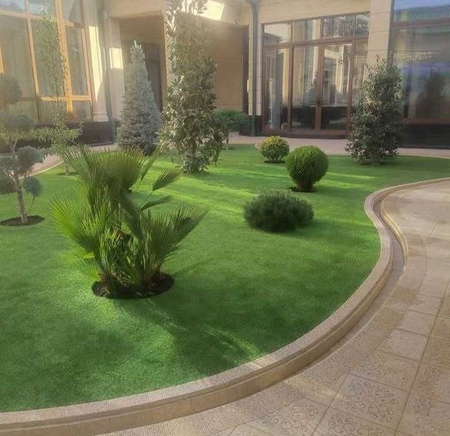 Gazon va chim yotqizish xizmati. O'z ishimizni sifatiga javob beramiz.