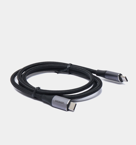 Кабель UGREEN US355 Type C to Type C 3.2 gen 2, 5A PD 240W, 10 gb/s, а