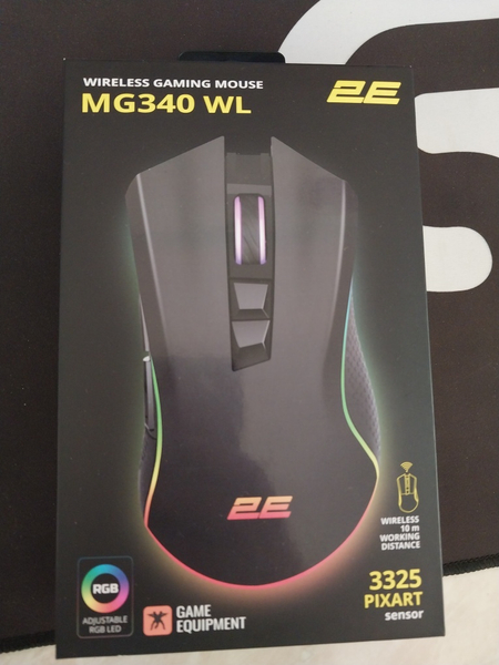 2 E Gaming mause MG340 WL