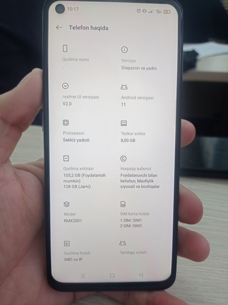Realme 6 sotiladi (8/128 GB)