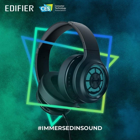 СКИДКА! RGB/7.1 Edifier G7 (50мм динамики) Игровые Наушники/Гарнитура