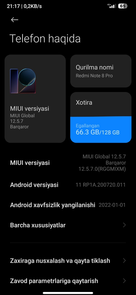 Redmi note 8 pro