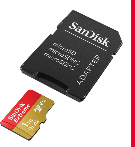 SanDisk Extreme microSD 1TB, 4K 5K + Гарантия