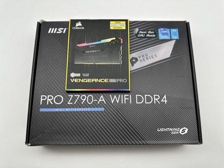 Комплект MSI Pro Z790-A WiFi D4 / Corsair Vengeance RGB Pro 32GB